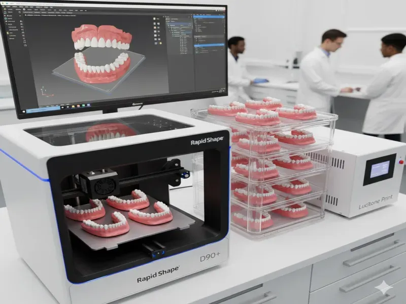 Dentsply Sirona and Rapid Shape Validate 3D Printers for Lucitone ...